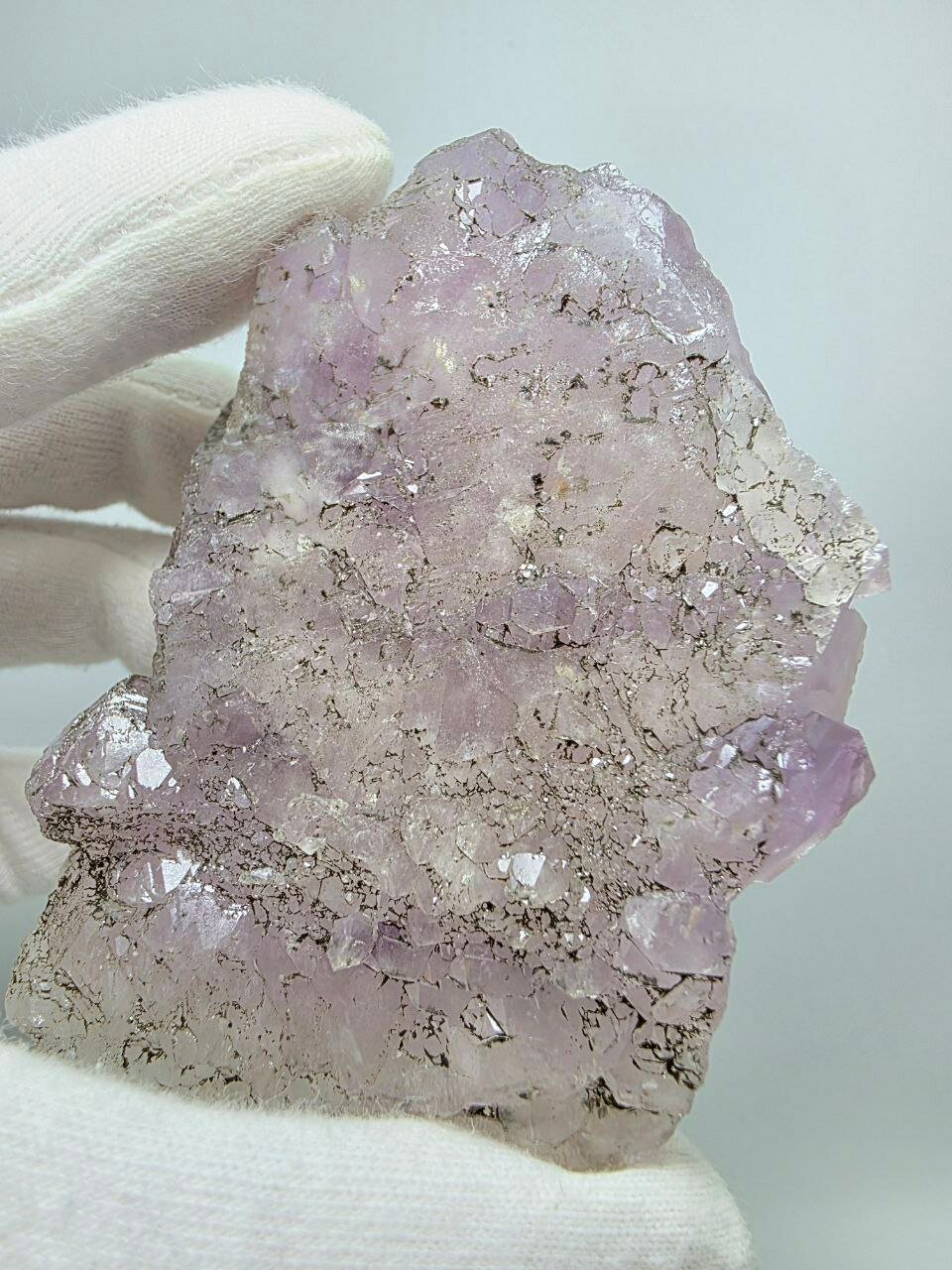 Аметист друза 84 мм, 185 г.