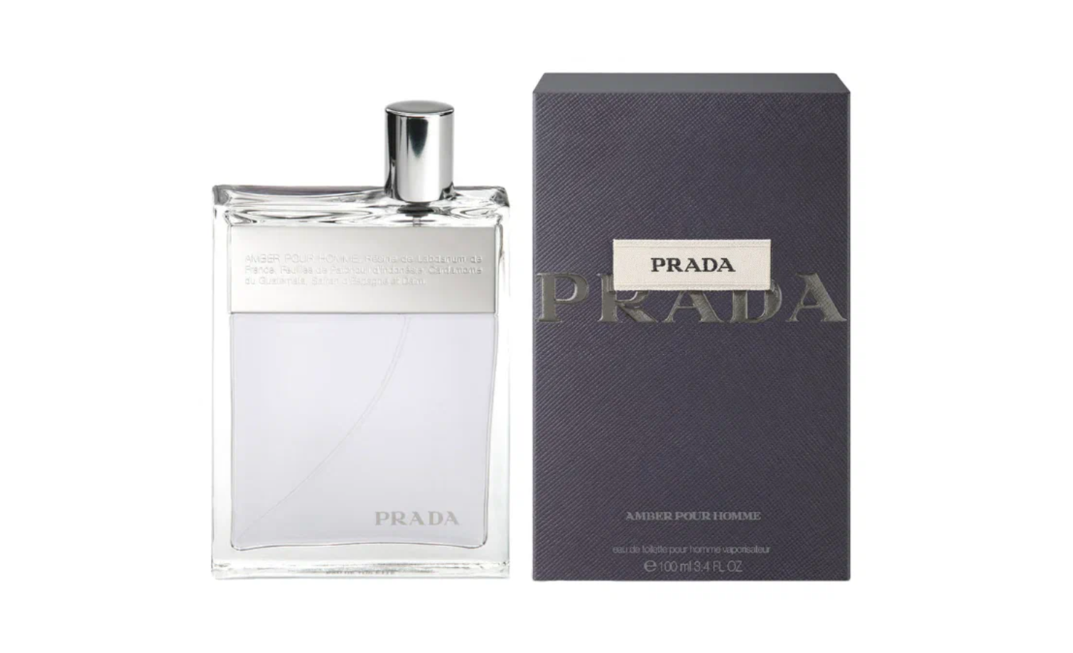 Туалетная вода Prada Amber Pour Homme 100 мл, восточная, фужерная