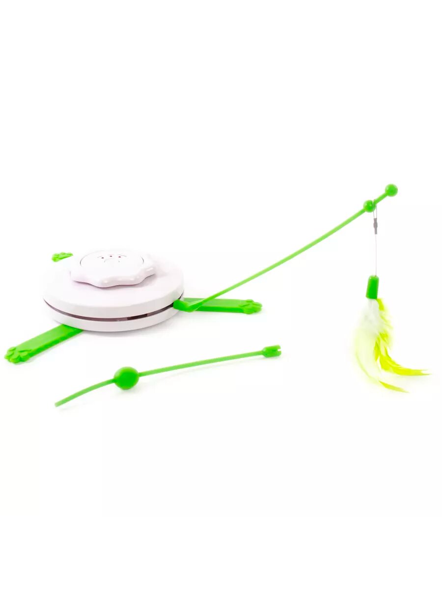 Игрушка для кошек интерактивная 2 в 1 Flying Mouse