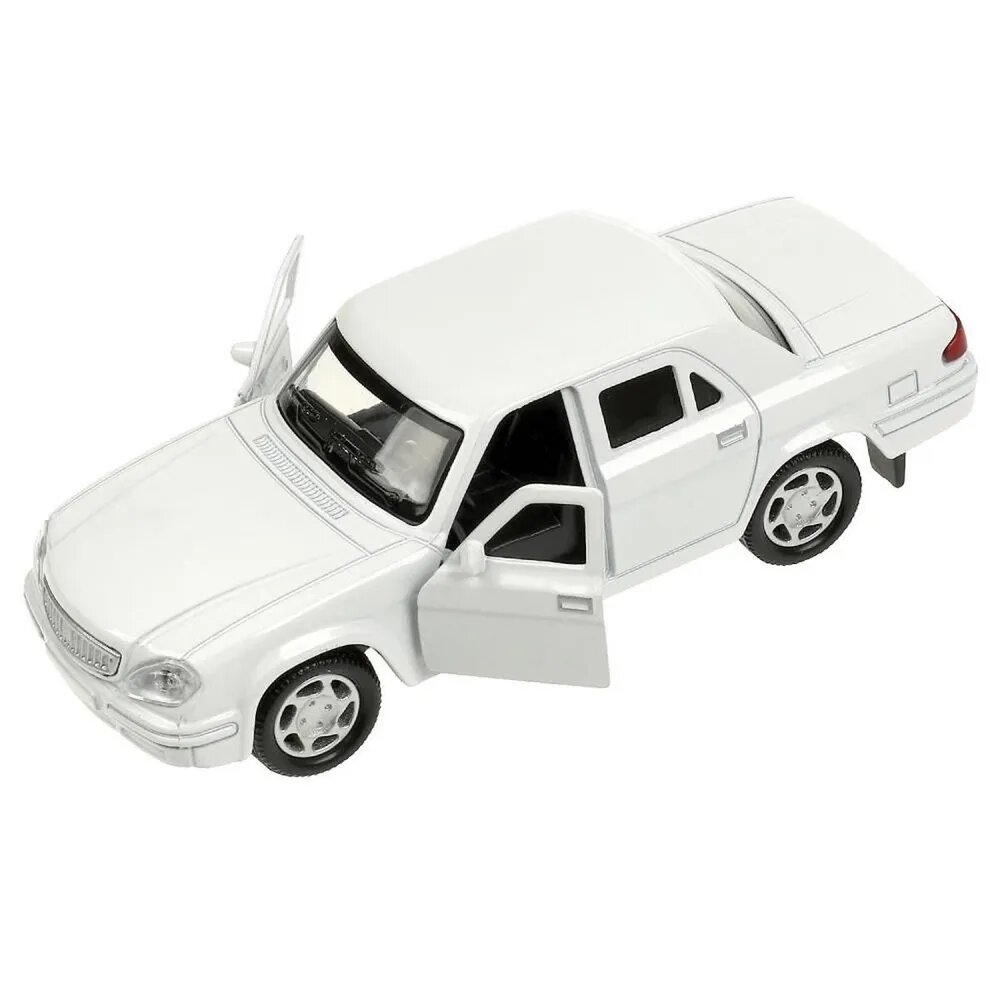 Машинка металлическая Технопарк ГАЗ -31105 Волга, 12 см, белая