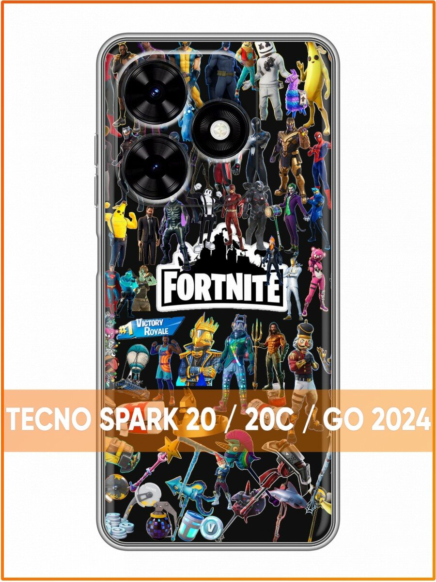 Чехол для Tecno Spark Go 2024, Spark 20, Spark 20C, Pop 8, Техно Спарк Го 2024, Спарк 20, Спарк 20С, Поп 8