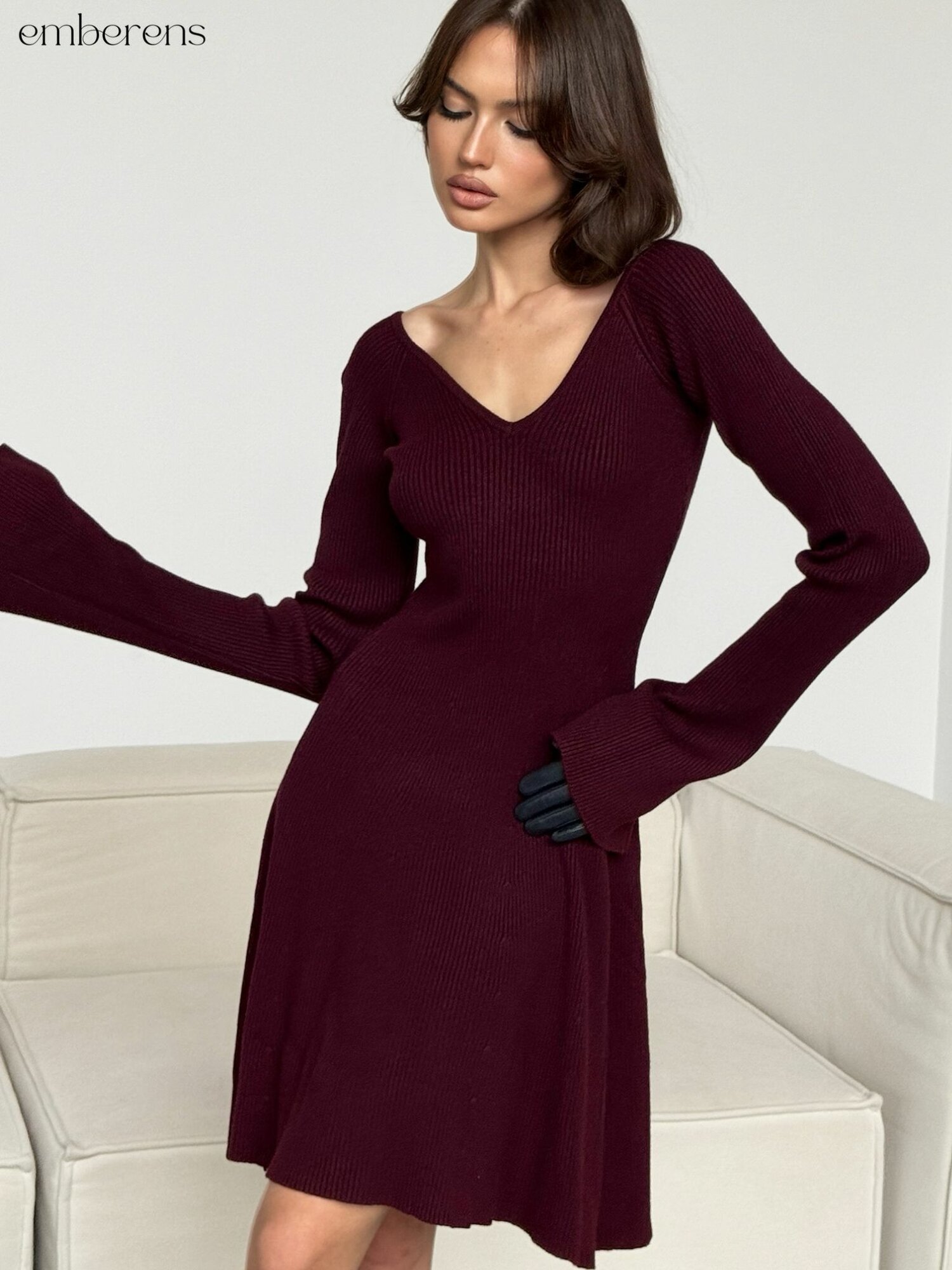 Платье Осень-зима 2025