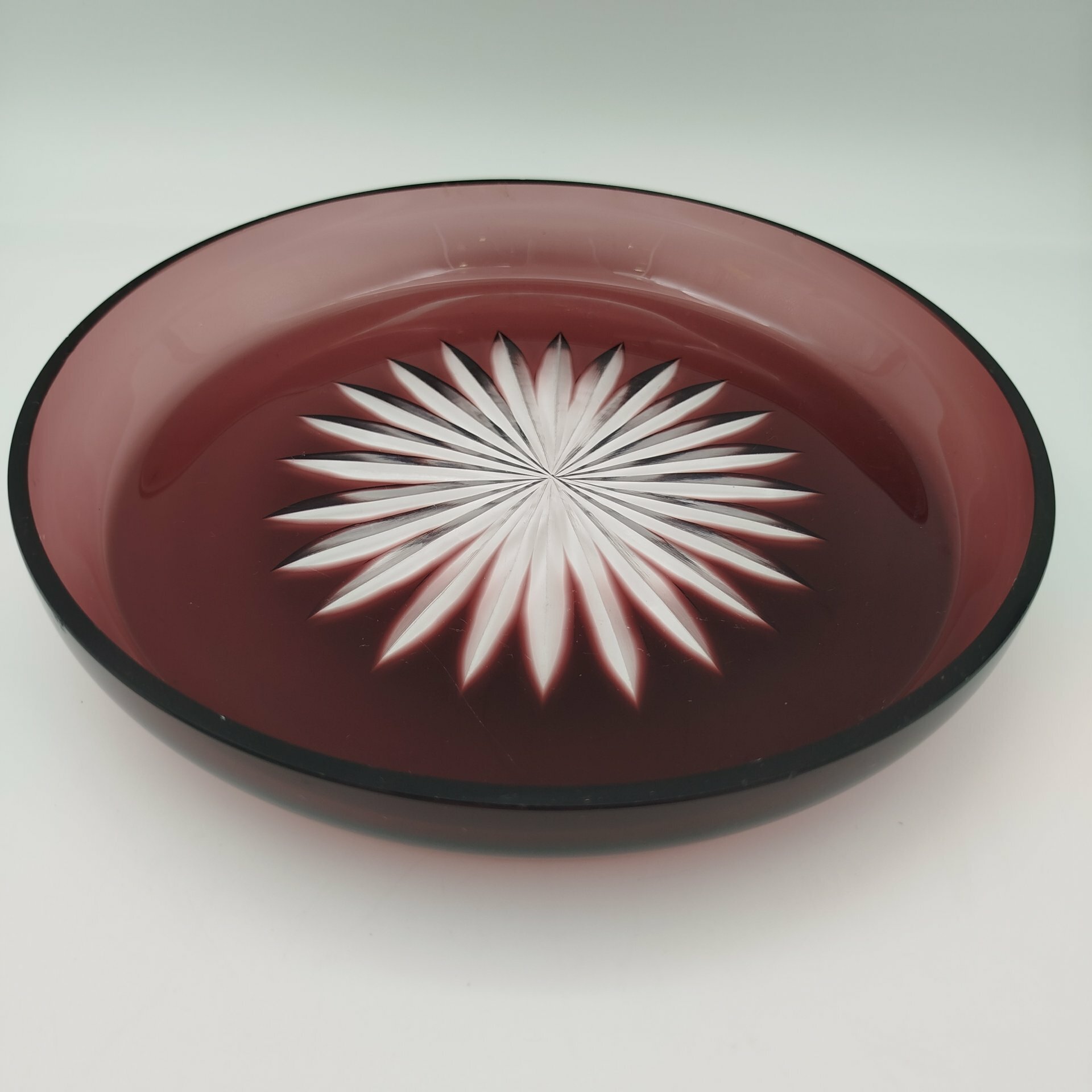 Поднос марганцевого цвета для сервировки/приборов для вина, стекло, нацвет