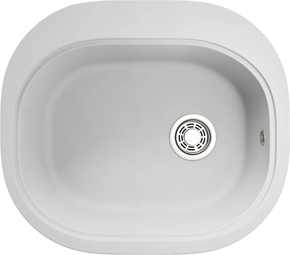 Кухонная мойка Emar Quartz EMQ-1570. C 57x50 см, агат