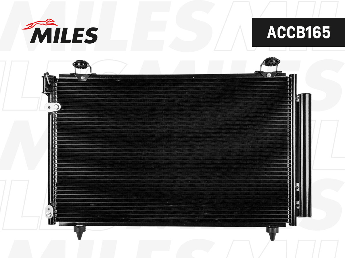MILES Радиатор кондиционера (конденсер) для TOYOTA COROLLA 1.6/1.8/2.0D 04-09