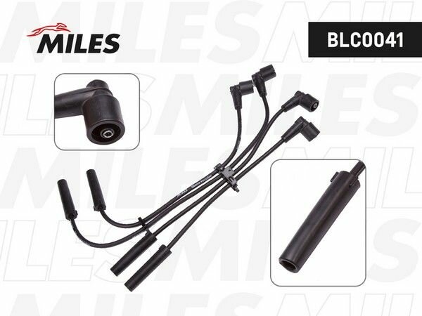 Провода высоковольтные ваз 2110 8 кл, MILES BLC0041