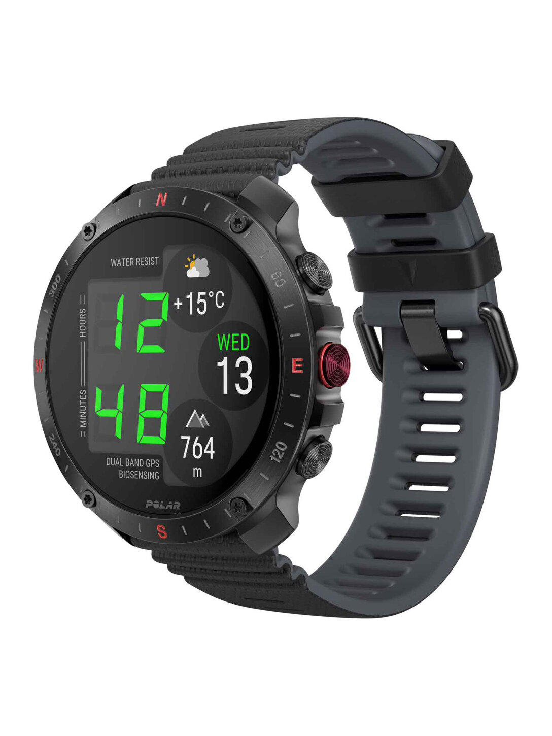 Умные часы Polar Grit X2 Pro Night Black