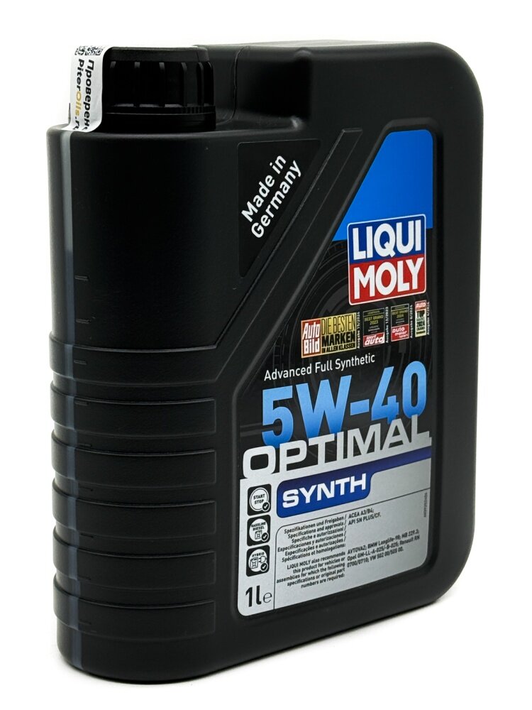 LIQUI MOLY Optimal 5w40 (1л) 3925