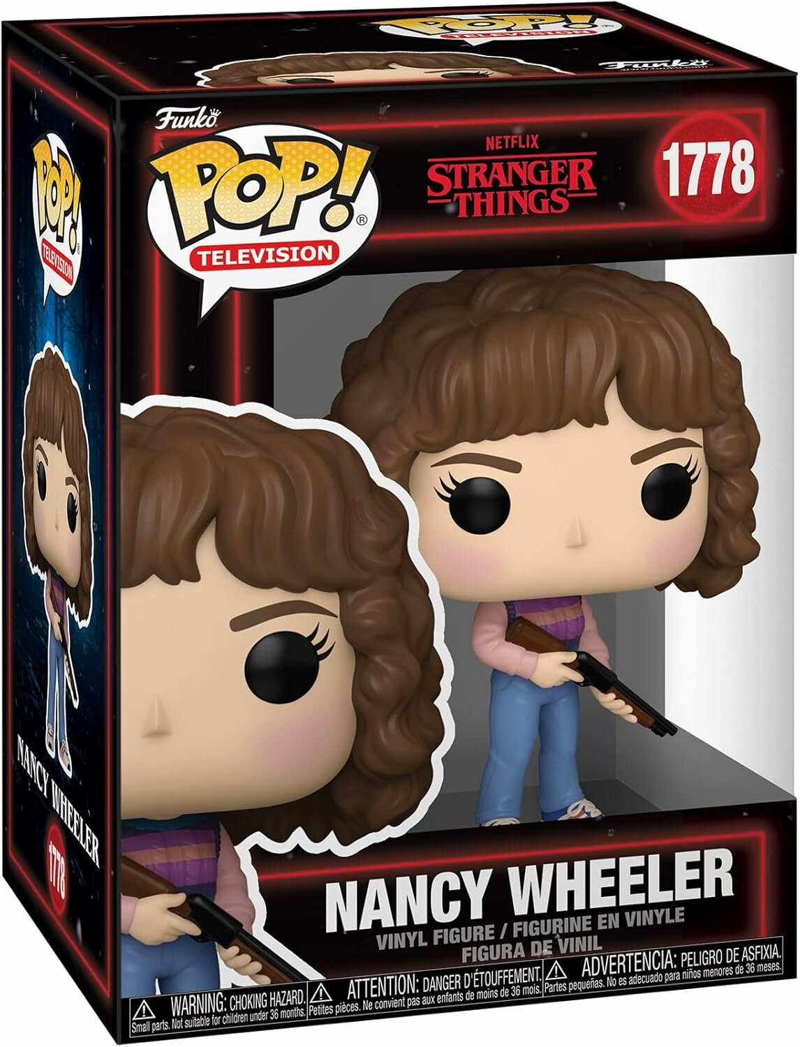 Фигурки Funko Pop TELEVISION - Коллекционная фигурка STRANGER THINGS Нэнси Уилер - Фанко 1778