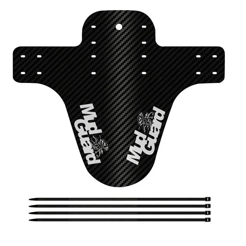 Велокрылья карбоновые MudGuard черные, MTB