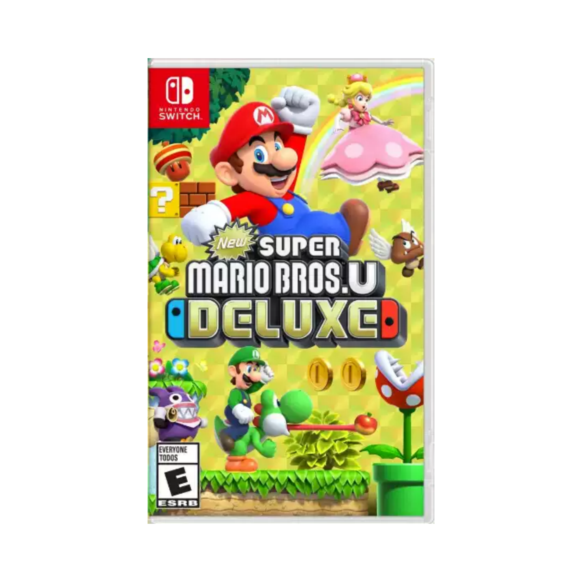 Картридж для консоли NINTENDO SWITCH New Super Mario Bros U Deluxe, multicolor