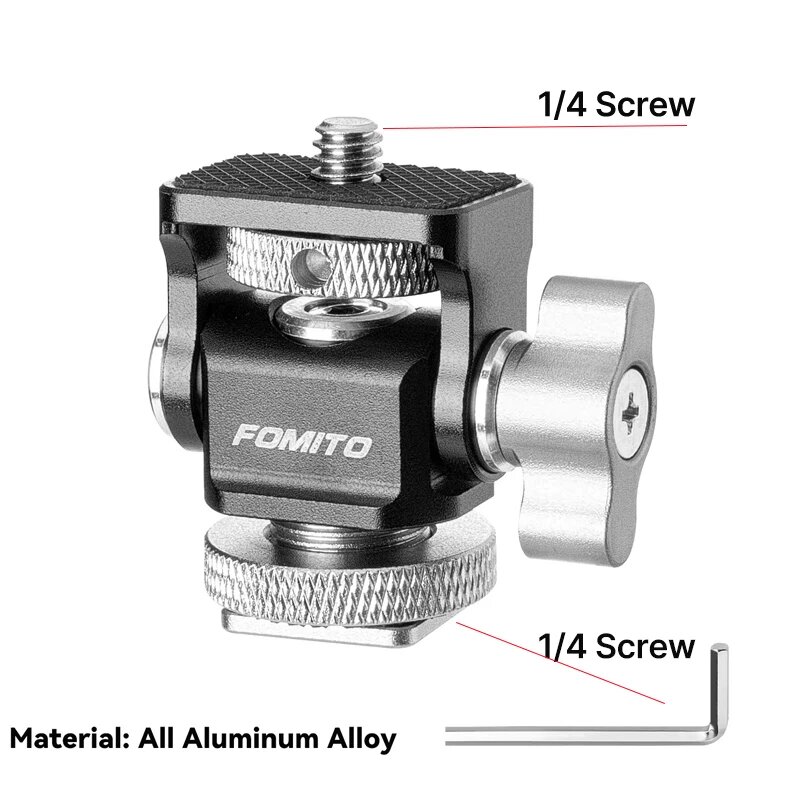 Адаптер для камеры FOMITO, 1/4 дюйма, Kit 1