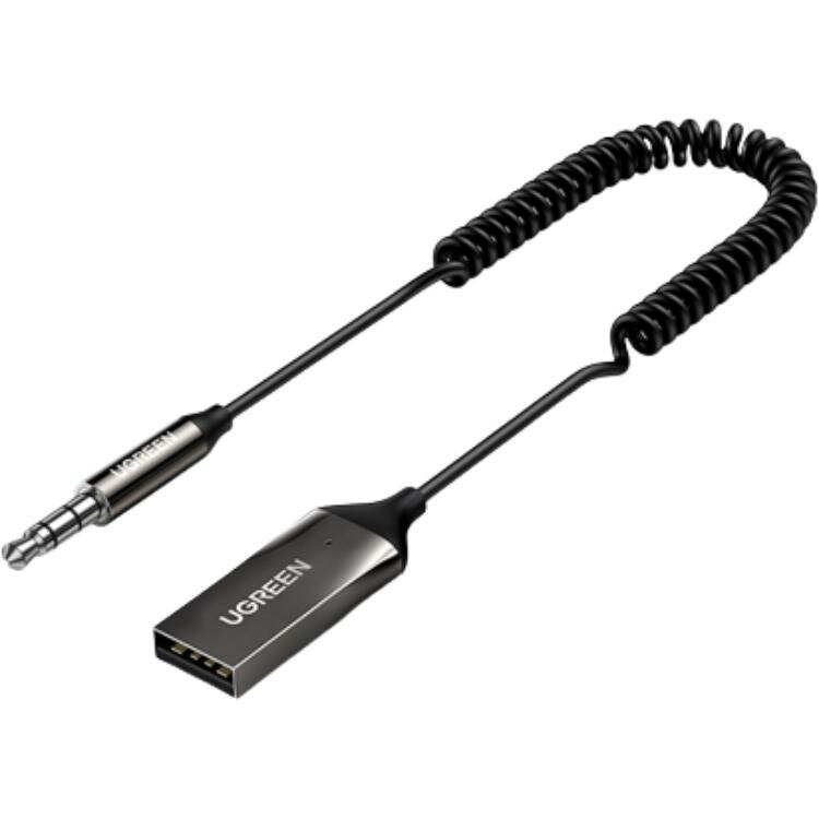 Bluetooth-ресивер UGREEN Seam для автомобильного аудио AV-конвертация CM309, черный