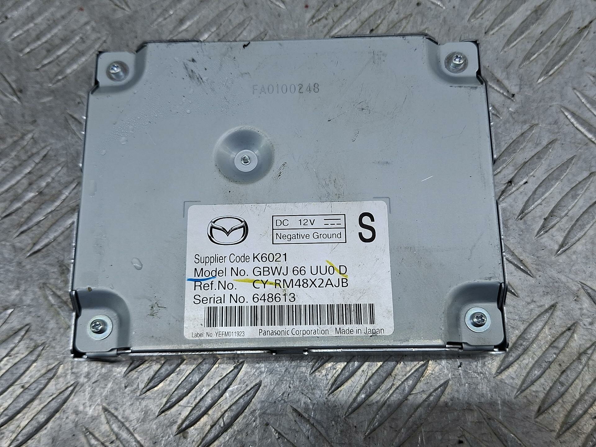 Блок комфорта Mazda 6 3 2-й рест. 2020 RM48X2AJB