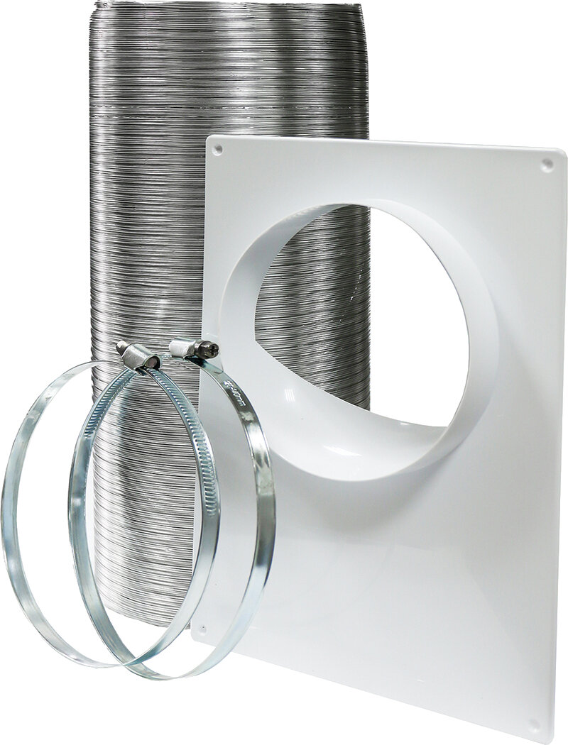 Набор вентиляционный ERA VK 125/4 серебристый