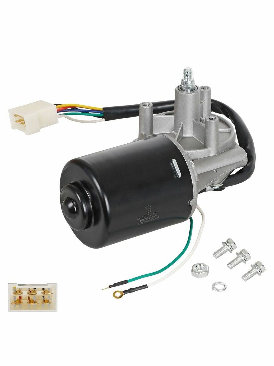 Моторедуктор стеклоочистителя для а/м KAMAZ 53205, 65115; URAL 4320 / Камаз 53205, 65115, Урал 4320, STARTVOLT VWF0704