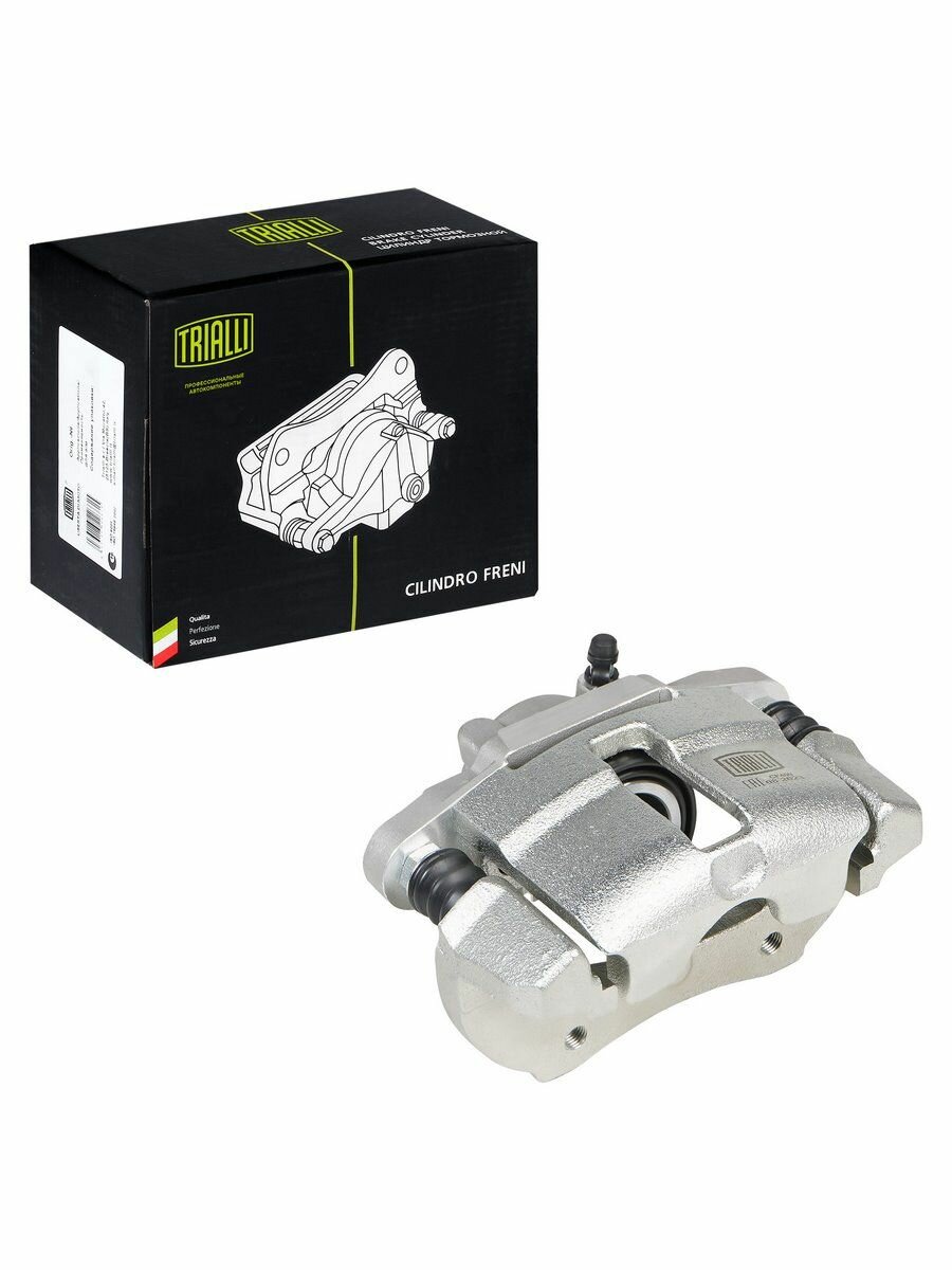 Тормозной суппорт передний левый (в сборе со скобой) TRIALLI CF409 для а/м LADA 111, Samara / Лада 111, Самара