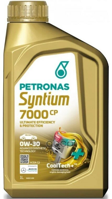 PETRONAS SYNTIUM 7000 CP 0W30 1L масло моторное ACEA: C2 PSA B71 2312 шт.