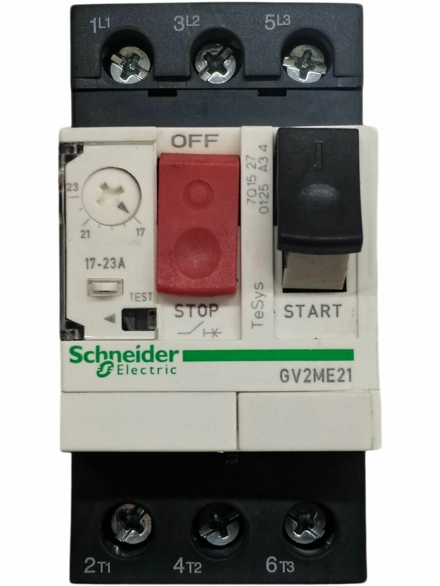 Schneider Electric GV2ME14 Schneider Electric, 6-10А, 3п, Выключатель автоматический для защиты двигателя