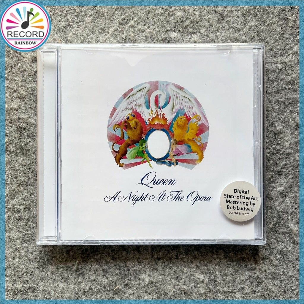 CD Queen A Night At The Opera Remastered CD запечатанный совершенно новый альбом ремастеринг запечатанный новый