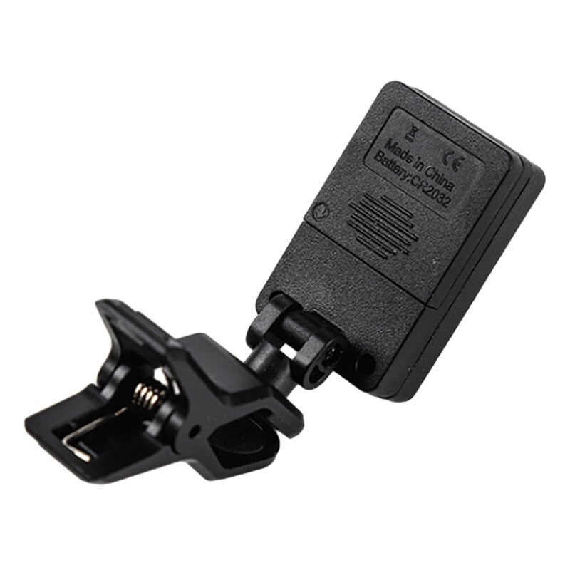 Rotatable Guitar Tuner, Clip on Tuner, Digital Electric Tuner with LCD Display