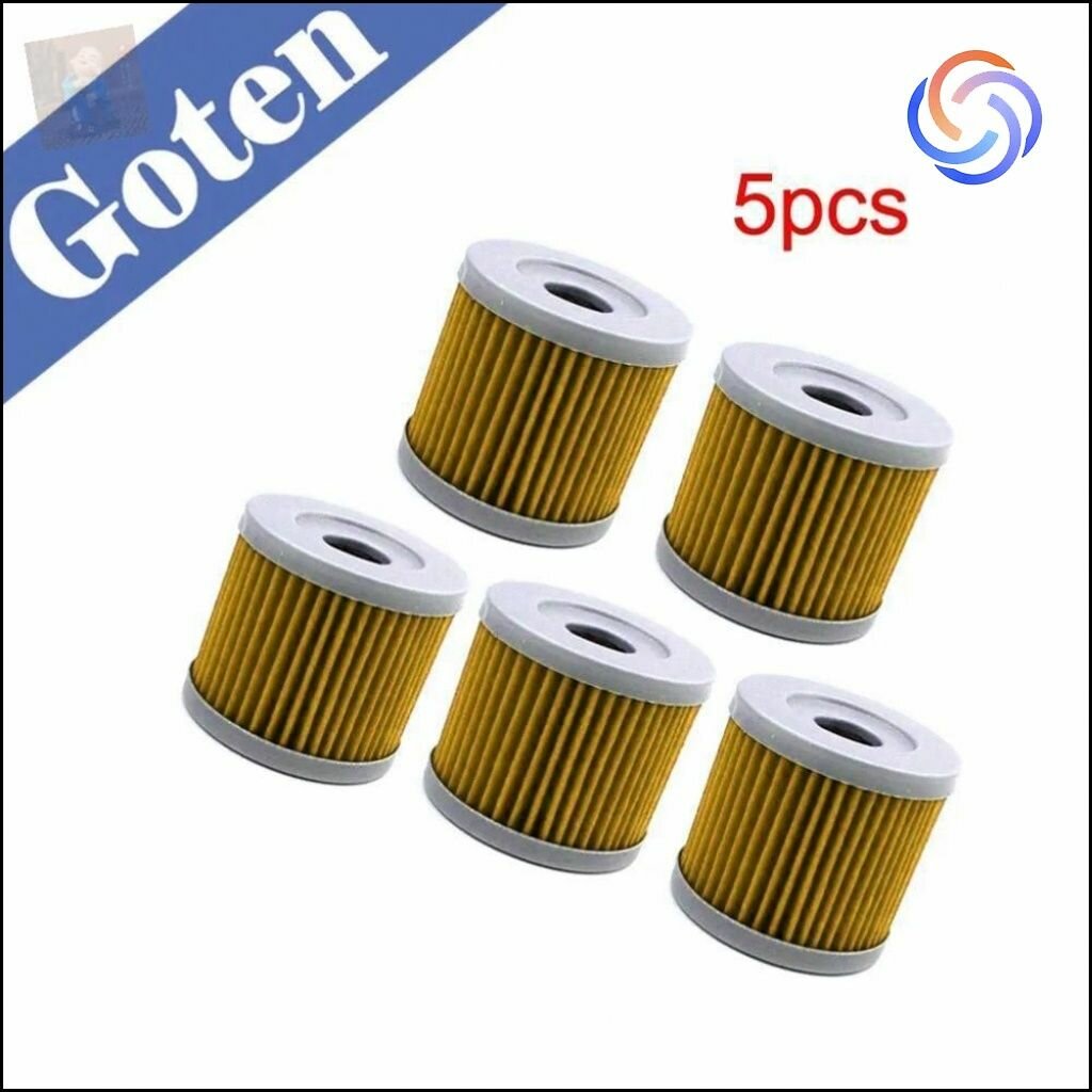 Эксклюзивные масляные фильтры Goten 5 шт для двигателей мотоциклов Zongshen CBS250 ZS170MM5 CBS300 ZS174MN3 ATV