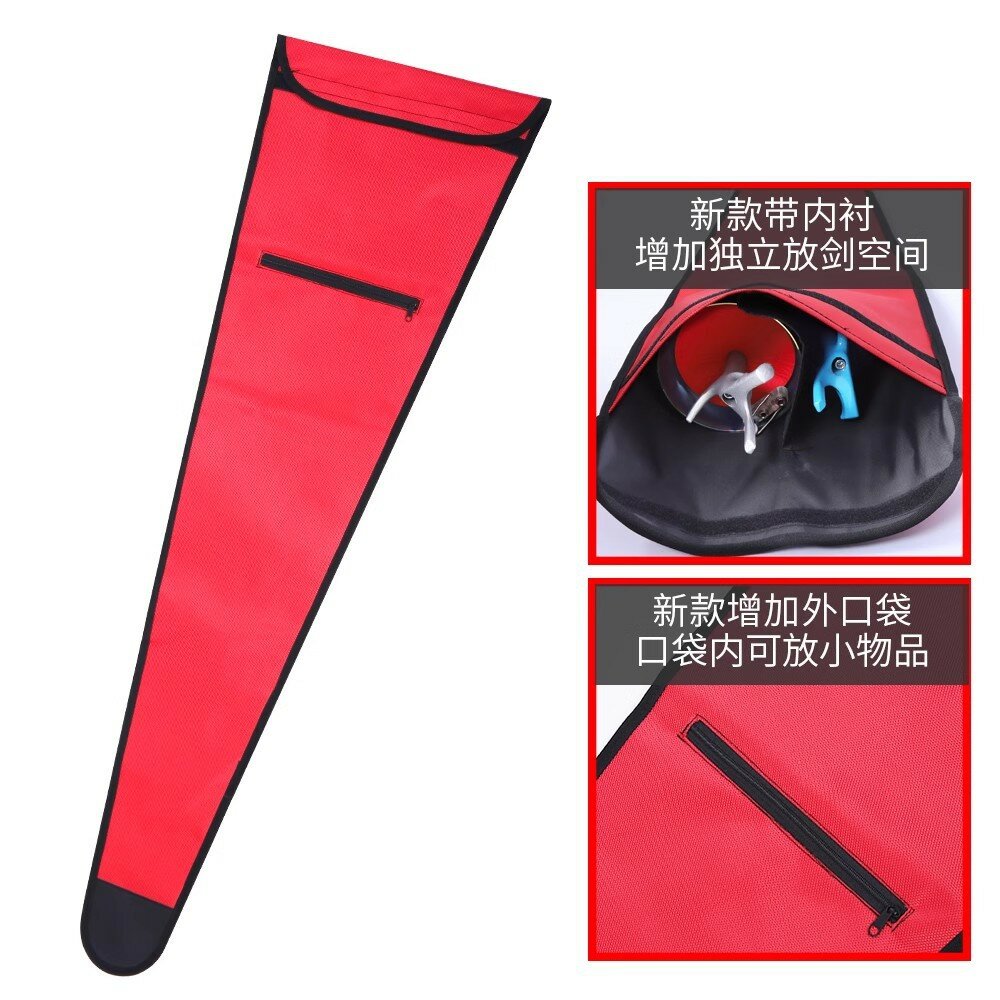 Сумка для фехтования, чехол для меча, сумка для двух мечей, сумка из оксфордской ткани, вмещает 2 полных меча, оборудование для фехтования, оптовая продажа от производителя
