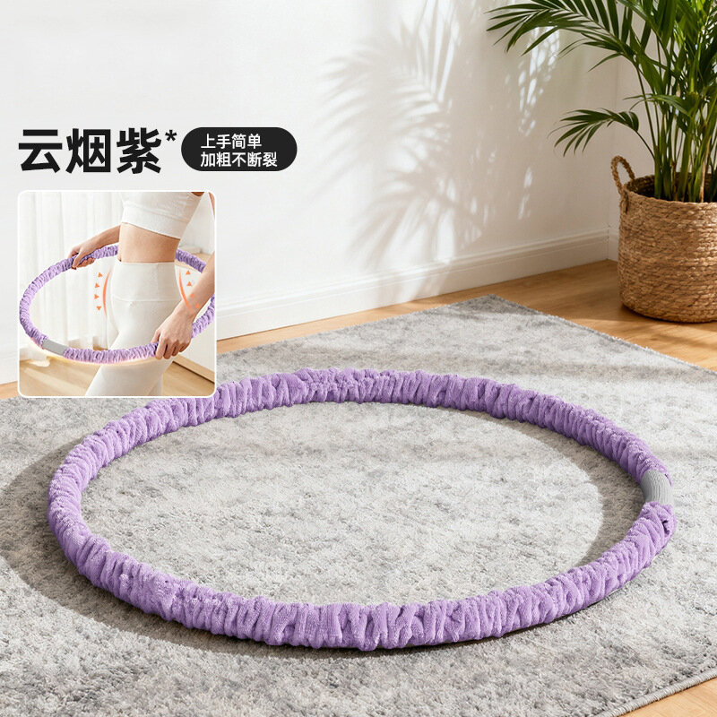 Новый полиэстеровый мягкий хула-хуп для похудения, не причиняющий боли в талии, весенний хула-хуп для похудения живота, оптовая продажа