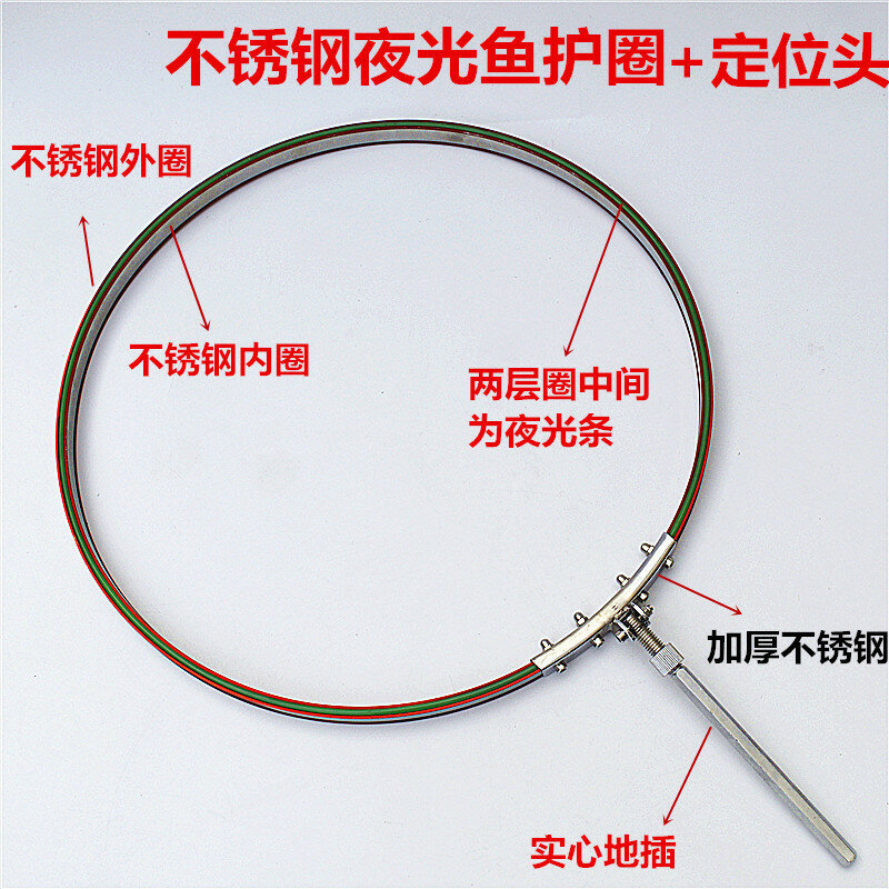 Утолщенный подвесной 1 большой роговой рыболовный плот, защитный тип для рыболовного водоема, большой брюшной плот для защиты рыбы