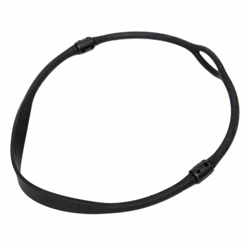 Гибкий аксессуар для дайвинга: ожерелье, кольца, держатель для загубника регулятора, силиконовый октопус, оборудование для снорклинга, 25 см черный