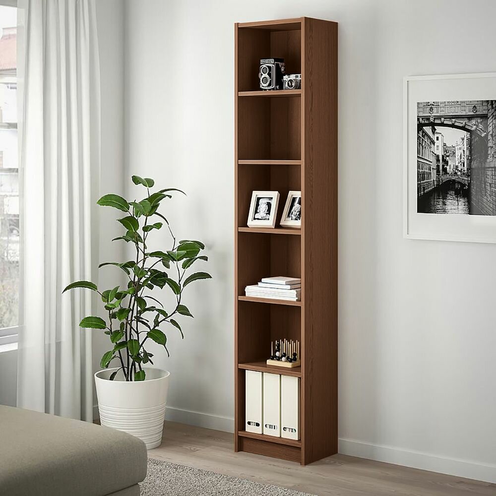 Фиеста К Стеллаж Билли 10 FS орех экко дизайн IKEA