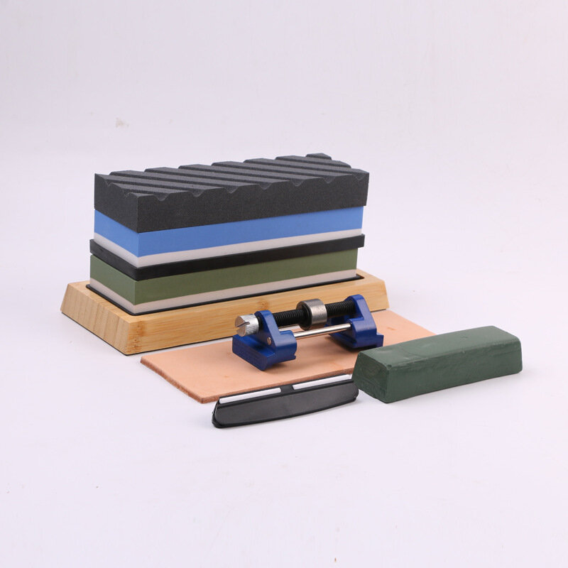 Белый корундовый двусторонний точильный камень Ren Yuan, мелкое шлифование, масляный камень, набор для кухни, аксессуары для точильного камня, оптовая продажа