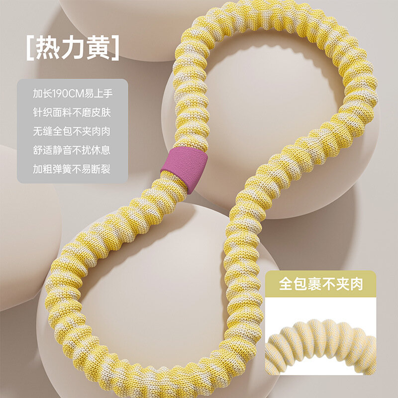 Бархатный мягкий весовой хулахуп для похудения живота, защита талии, оборудование для домашних упражнений для женщин