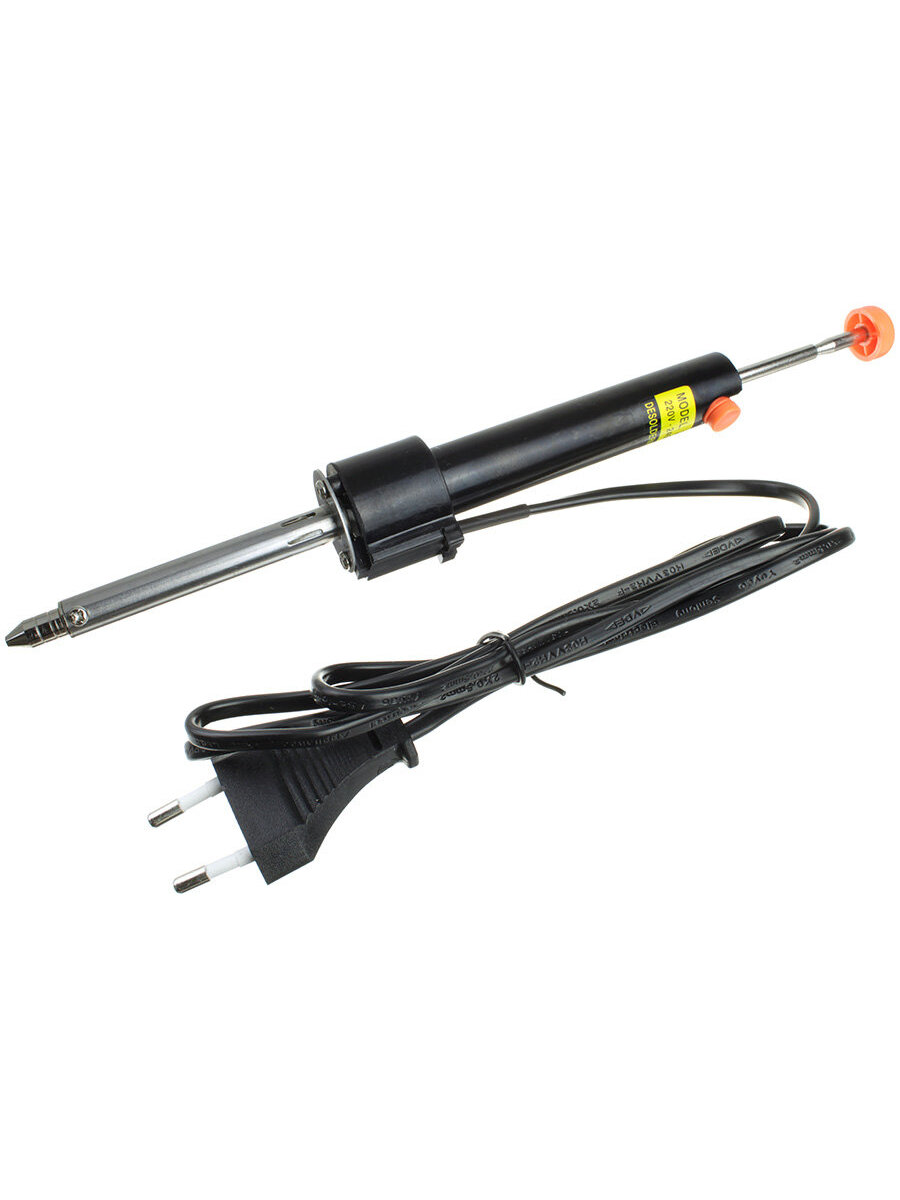 Паяльник 220В 30Вт Zhongdi ZD-210 с вакуумным отсосом