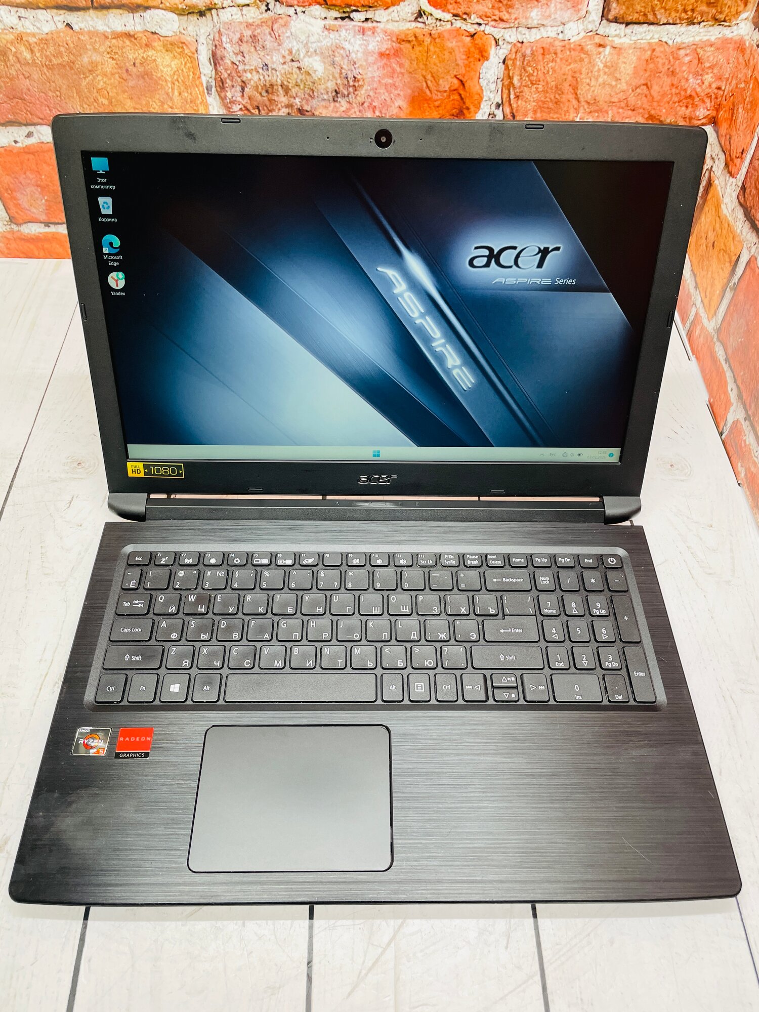 Игровой ноутбук 15,6, Acer A315-41G, AMD Ryzen 5 3500U, 16 Gb DDR4, 240 Gb SSD, AMD Radeon 530