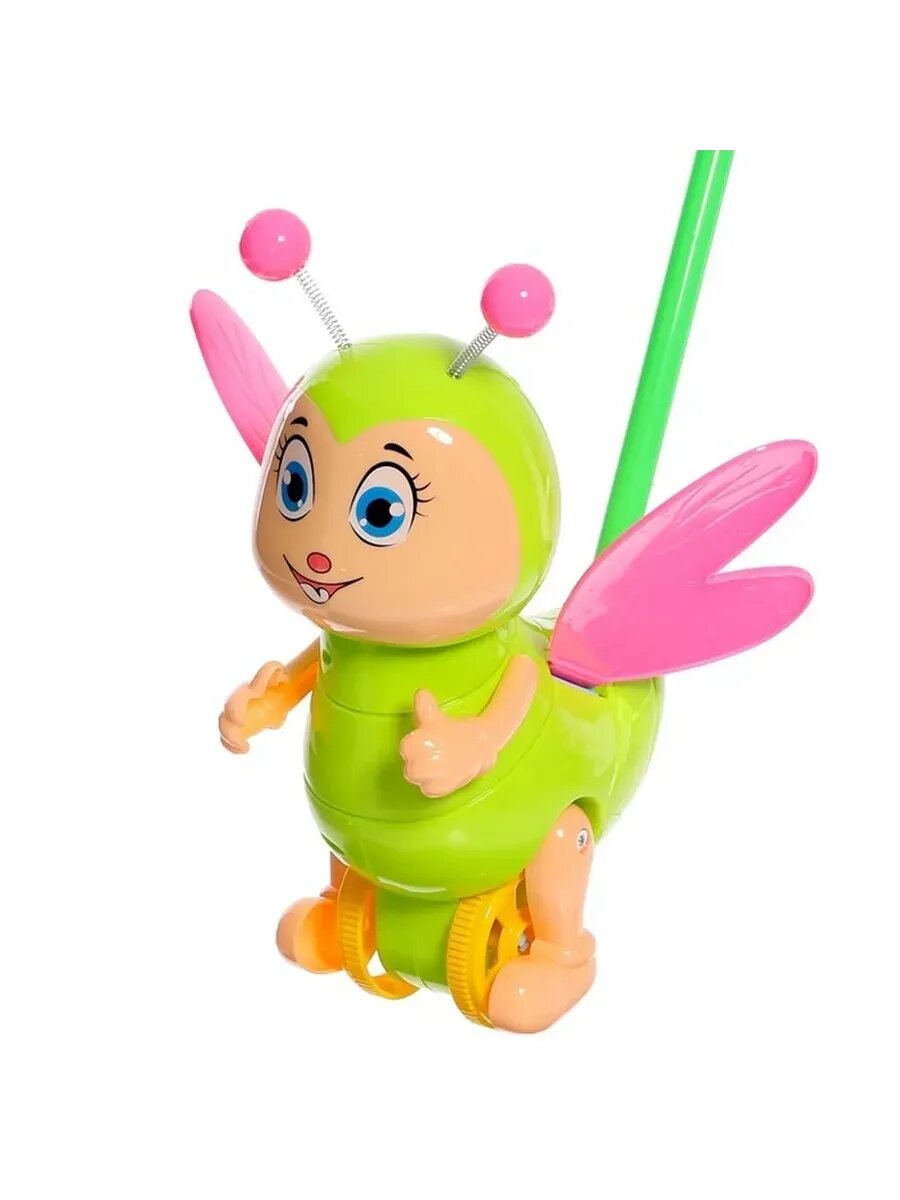 Весёлая детская каталка в форме бабочки