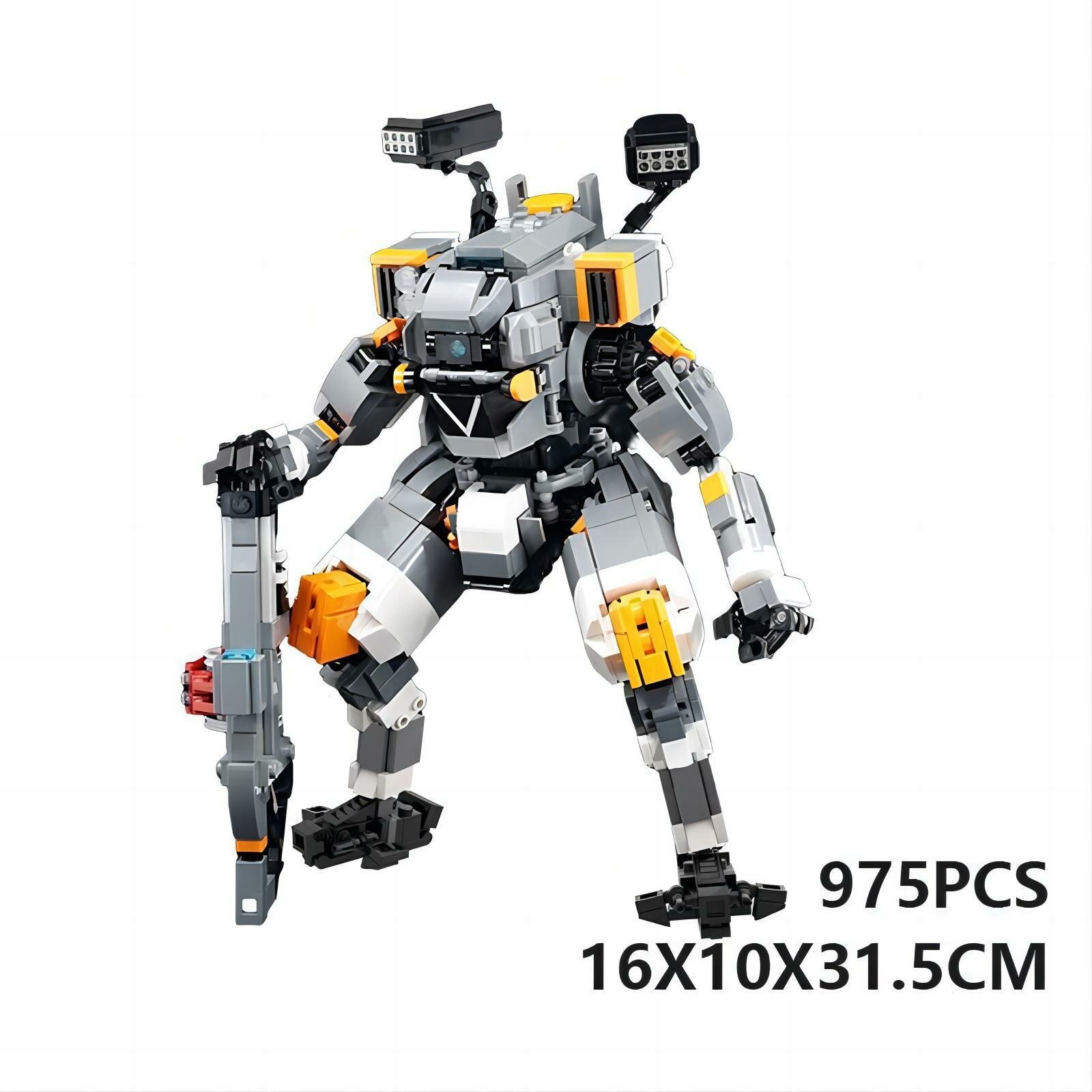 Модуль MOC "Lego Titan Fall" FS-1041, совместим с роботом Pioneer, пластик