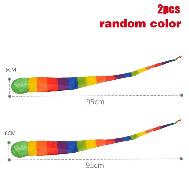 Радужный мяч для метания 2pcs random color