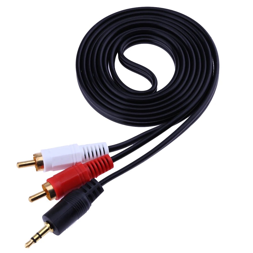 Аудиокабель 3,5 мм 2RCA ALLOYSEED