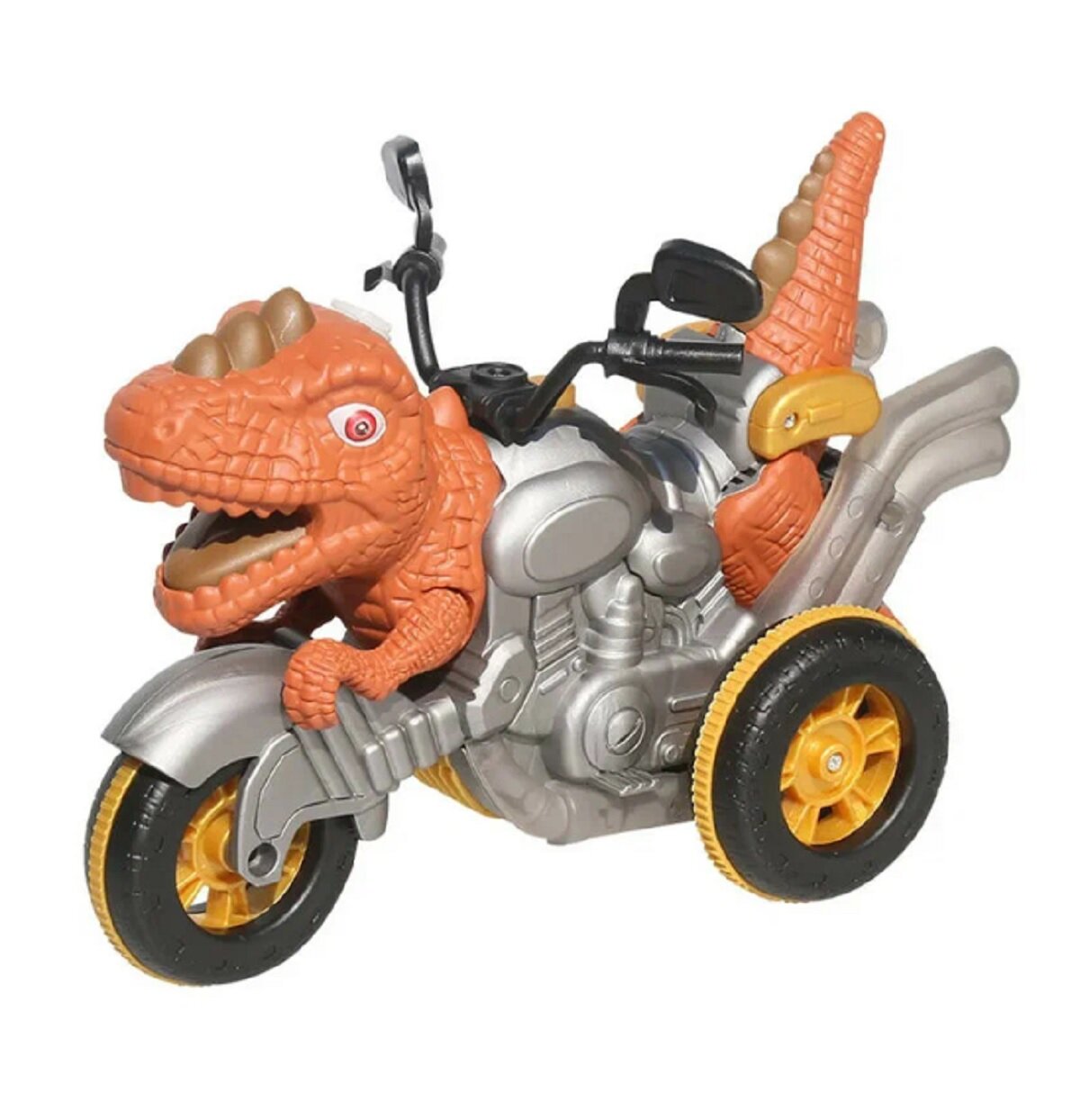 Радиоуправляемый дракон-мотоцикл, со светом и звуком, от 3 лет