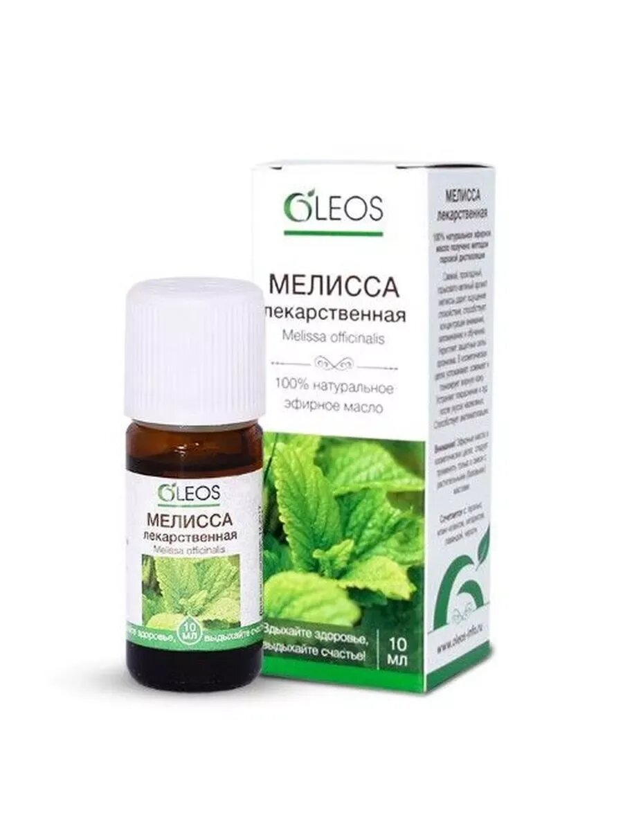 Олеос масло эфирное мелисса лекарственная 10мл-2 шт
