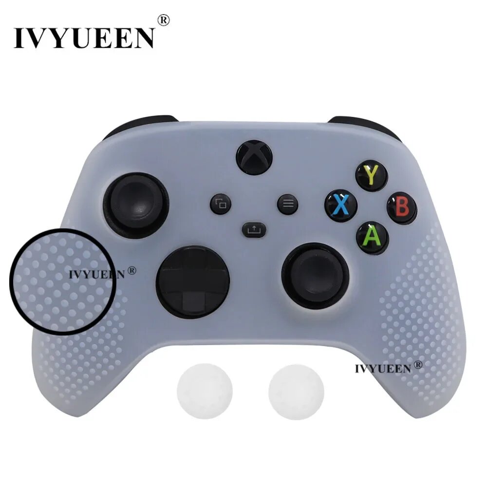 Защитный силиконовый чехол IVYUEEN для контроллера Xbox Series X S Clear