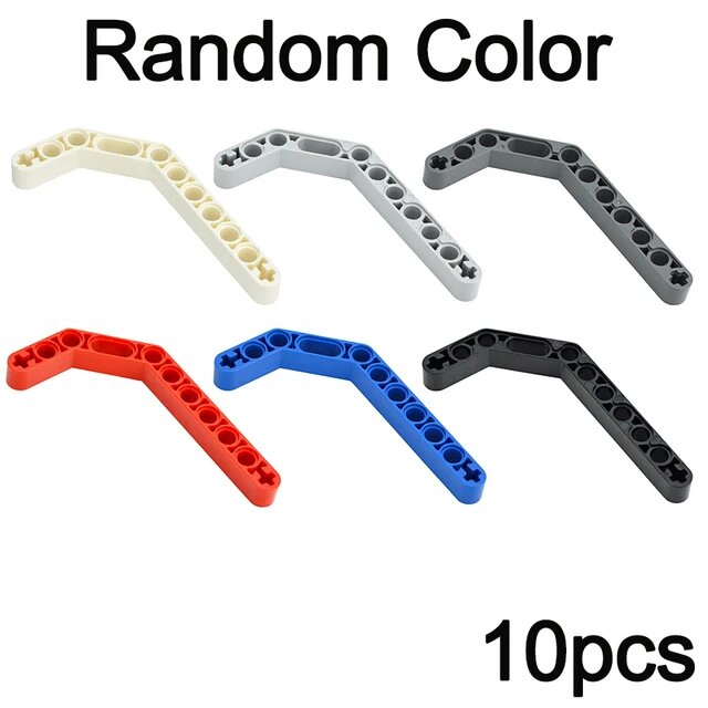 MOC Technical Liftarm Beams Bricks DIY Assembles Particles 32348 Modified Bent Brick Educational 39793 39790 Construction Toys
