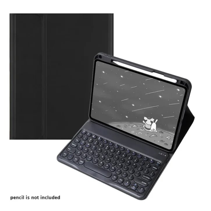 Чехол-клавиатура OUIO для Huawei Matepad 11.5s 2024 Hebrew Keyboard, Black 2