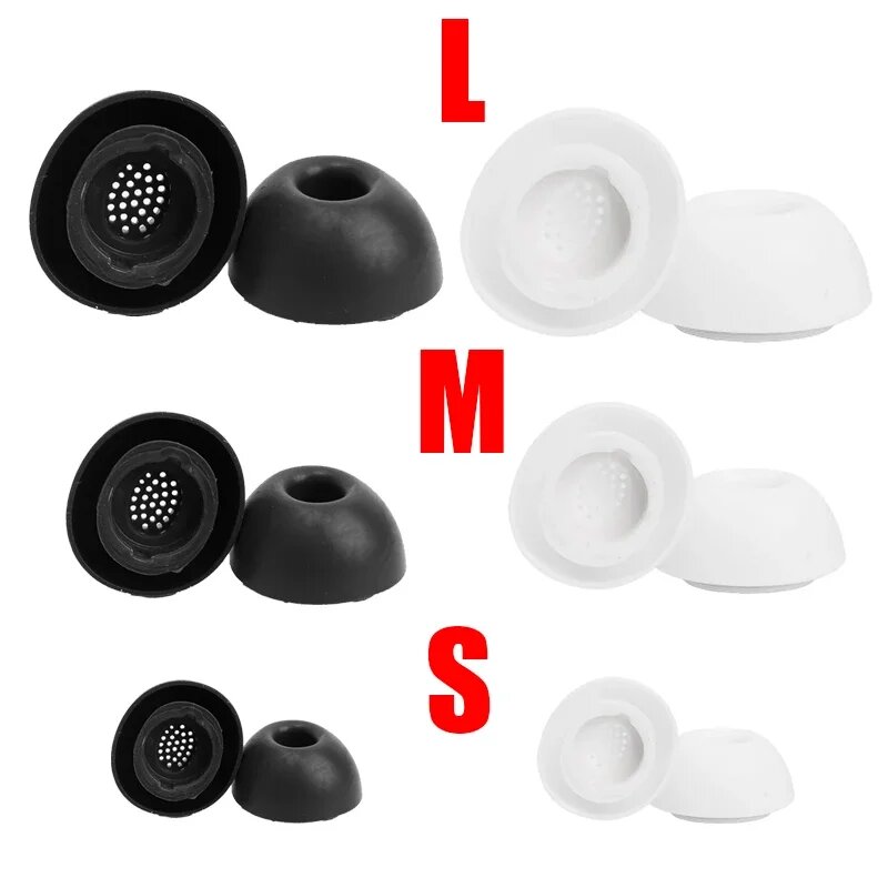 Силиконовые амбушюры BAPPSUS, 6 пар, S M L, Mixed