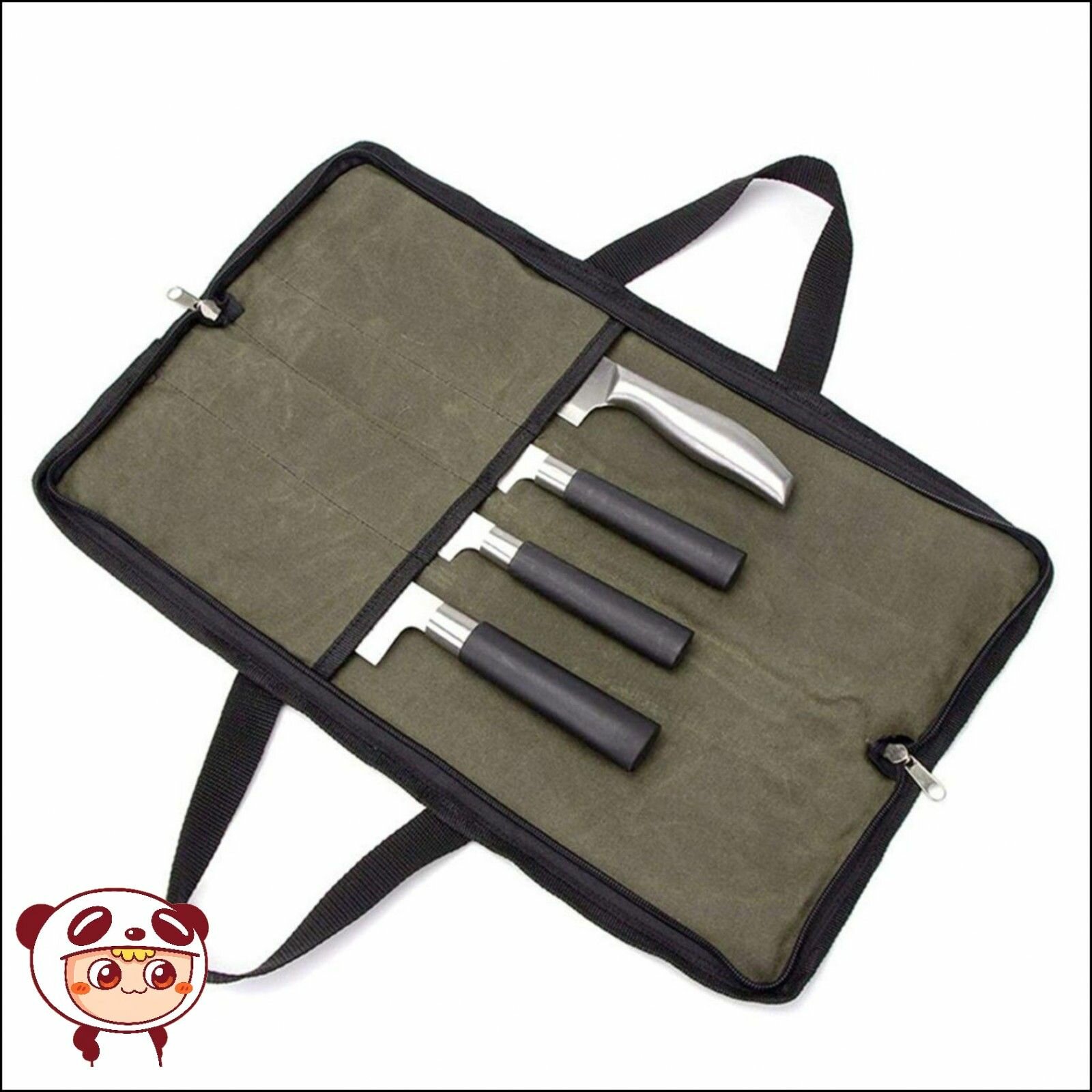 Многофункциональная сумка из холста для ножей шефповара, бестселлер с 4 отделениями