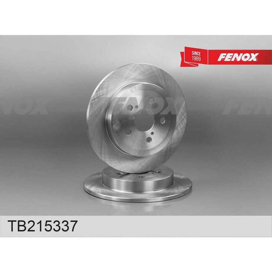 Диск тормозной GEELY ATLAS 18- задний D 308мм. FENOX TB215337