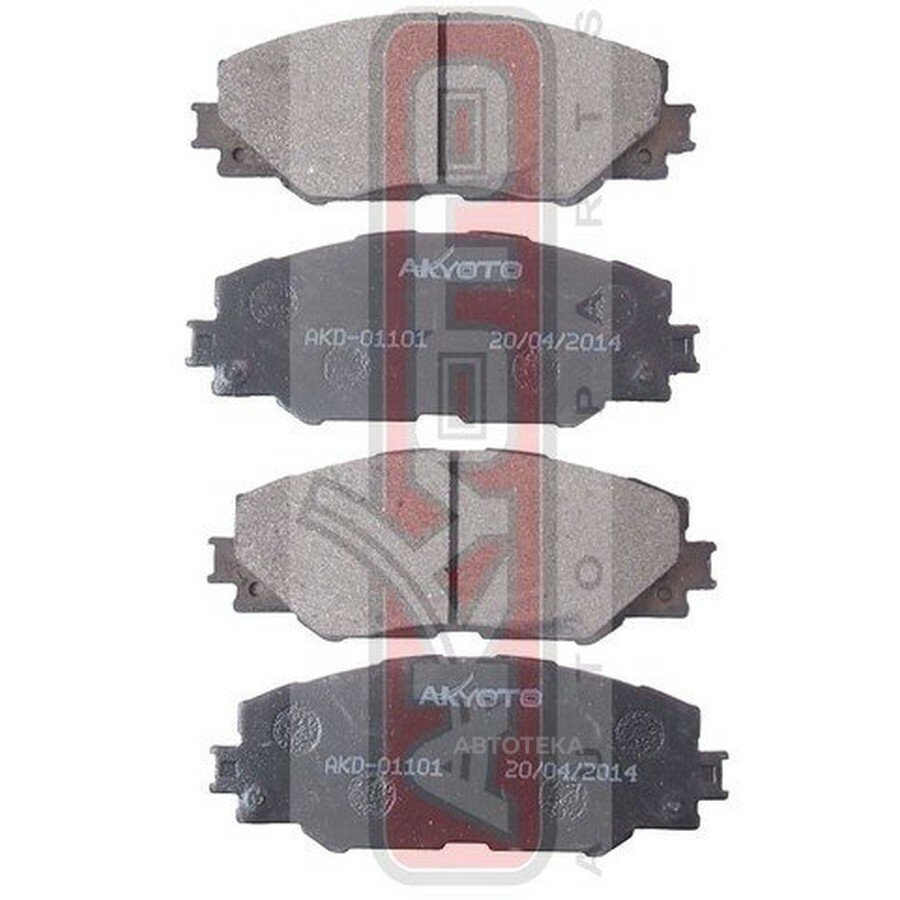 Колодки тормозные дисковые передние AKYOTO AKD01101