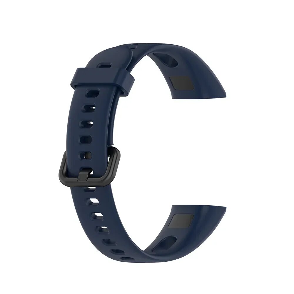Силиконовый ремешок для HUAWEI Band 4, Honor Band 5i, Темно-синий