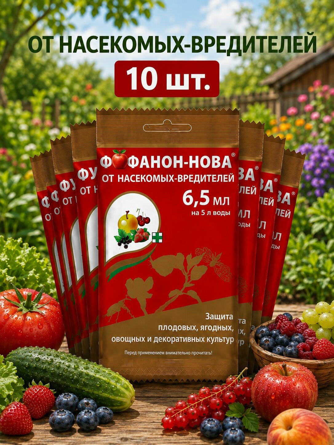 Фуфан от вредителей, 6,5 мл. * 10 шт.
